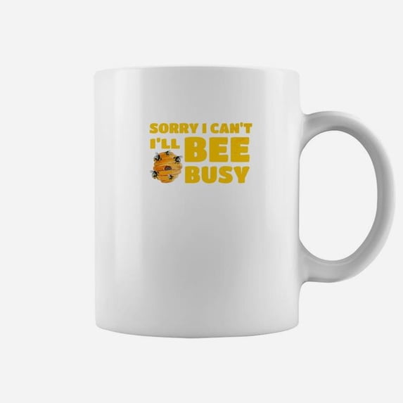 Ill Bee Busy Funny Beekeeping Pun Coffee Mug - Walmart.com