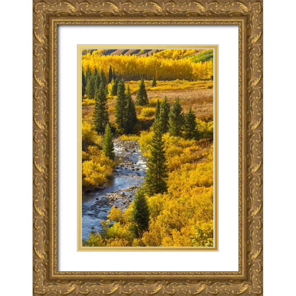 Illg, Cathy and Gordon 11x14 Gold Ornate Wood Framed with Double ...