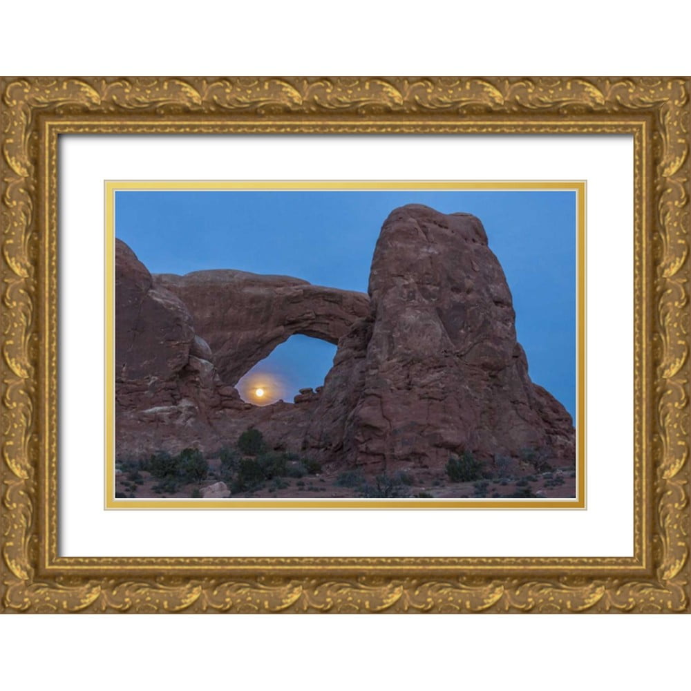 Illg, Cathy and Gordon 14x11 Gold Ornate Wood Framed with Double ...