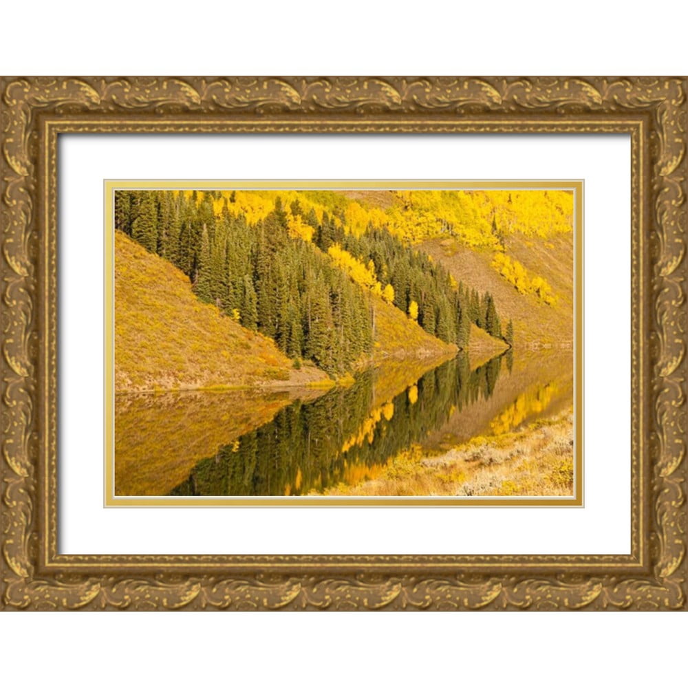 Illg, Cathy and Gordon 24x17 Gold Ornate Wood Framed with Double ...