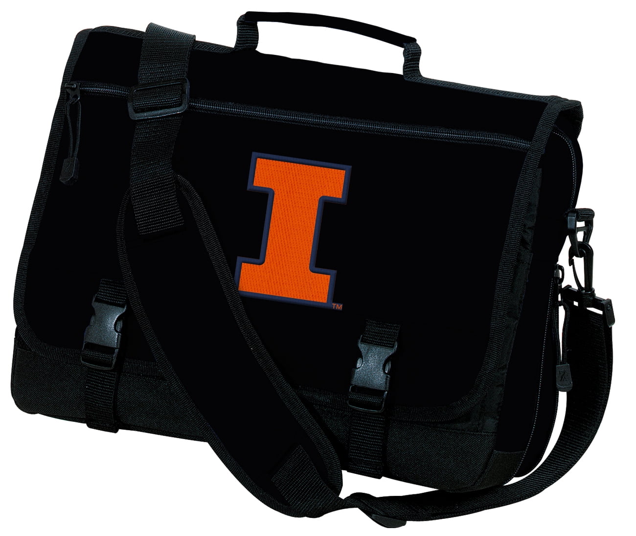 Illini LAPTOP Bag University of Illinois Computer Messenger Bag ...