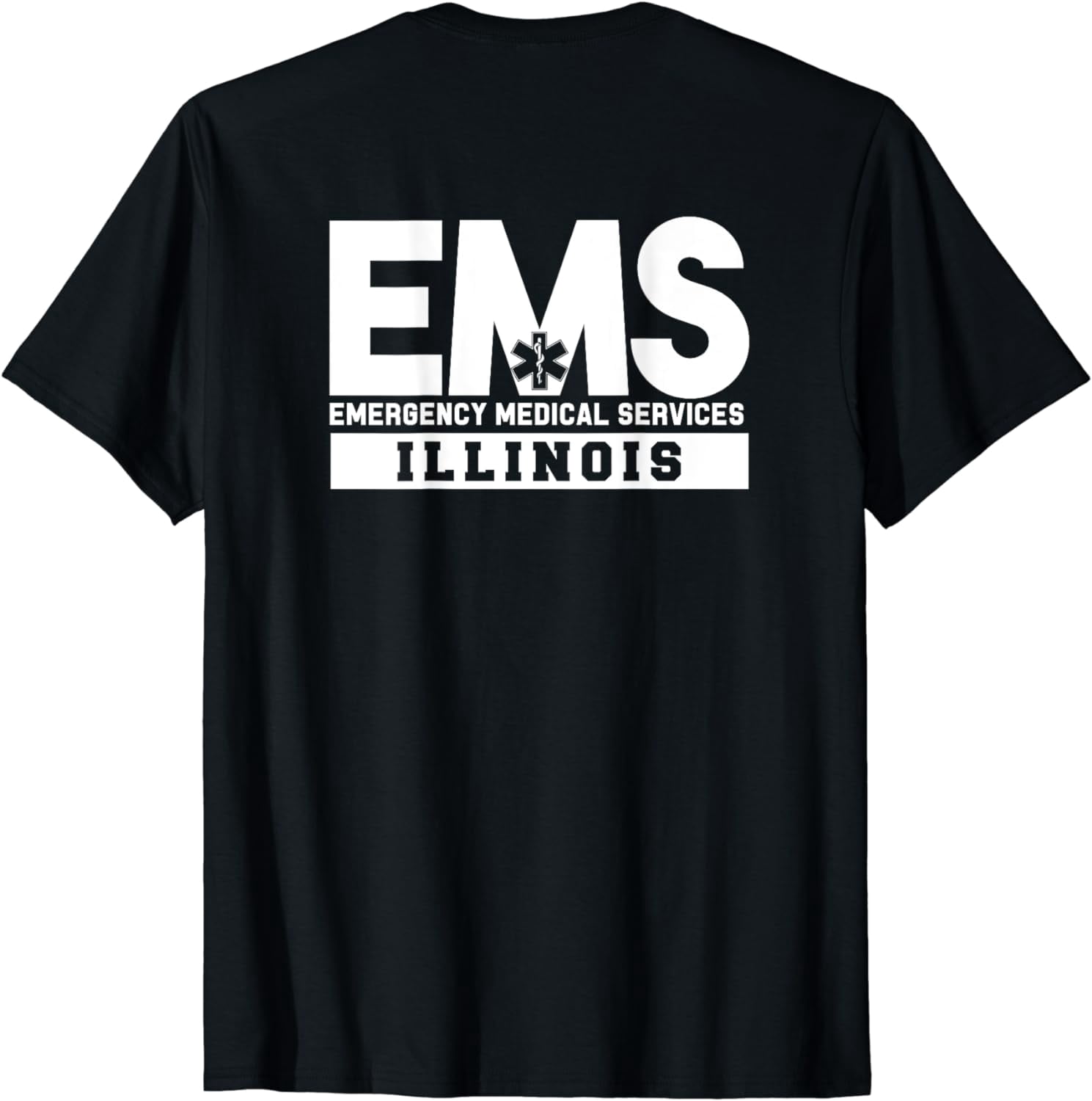Illinois EMS Emergency Medical Services EMT Medic T-Shirt - Walmart.com