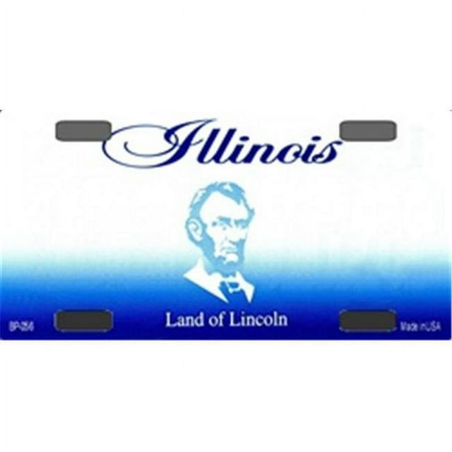 Illinois State Background Blanks Flat- Bicycle License Plates Blanks ...