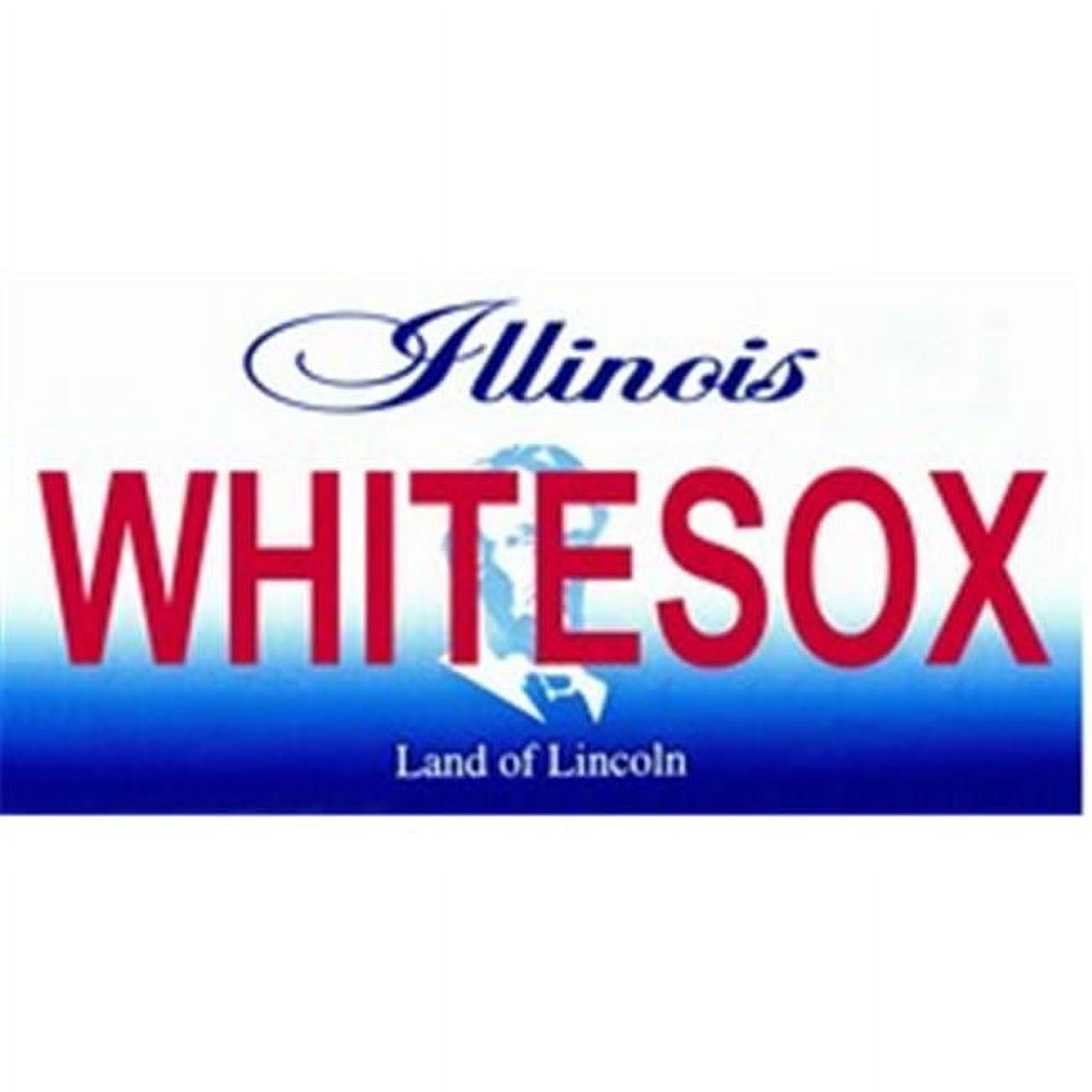 Illinois State Background License Plates- White Sox - Walmart.com