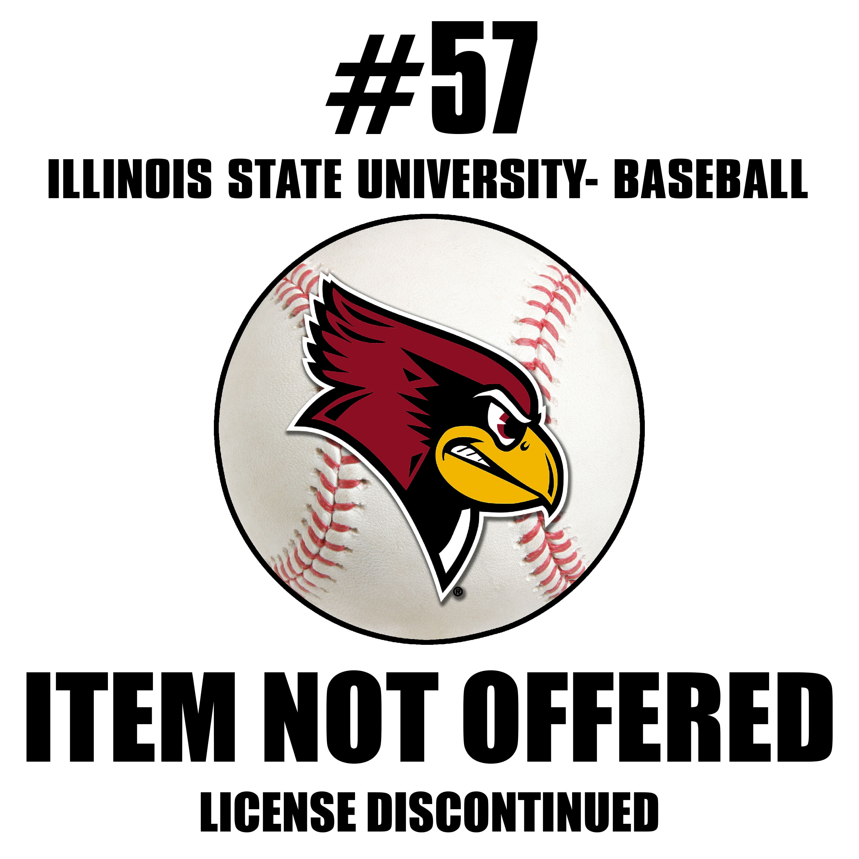 Illinois State Baseball Mat 27" diameter - Walmart.com