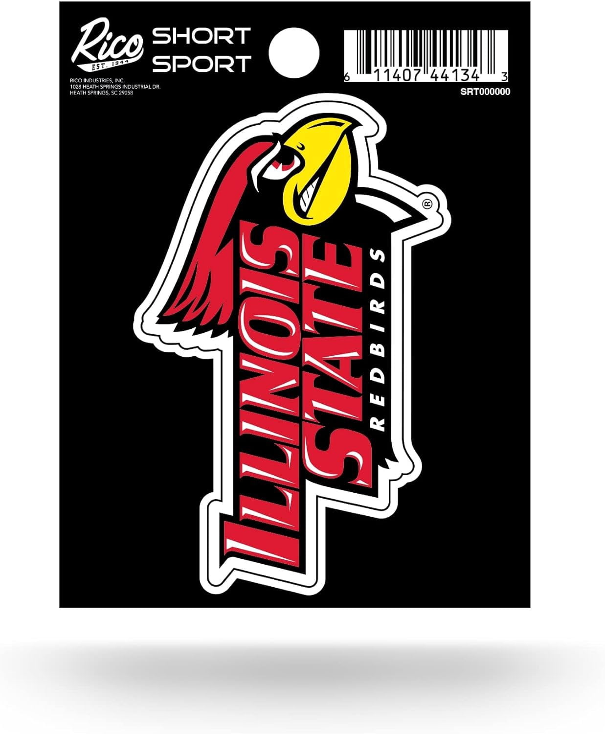 Illinois State University Redbirds 3 Inch Decal Sticker, Flat Vinyl Die ...