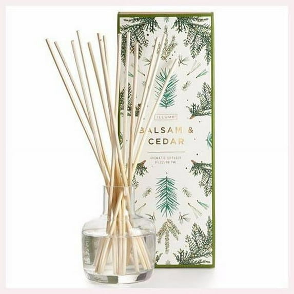 Illume Aromatic Reed Diffuser 3 Oz. - Balsam Cedar by ...