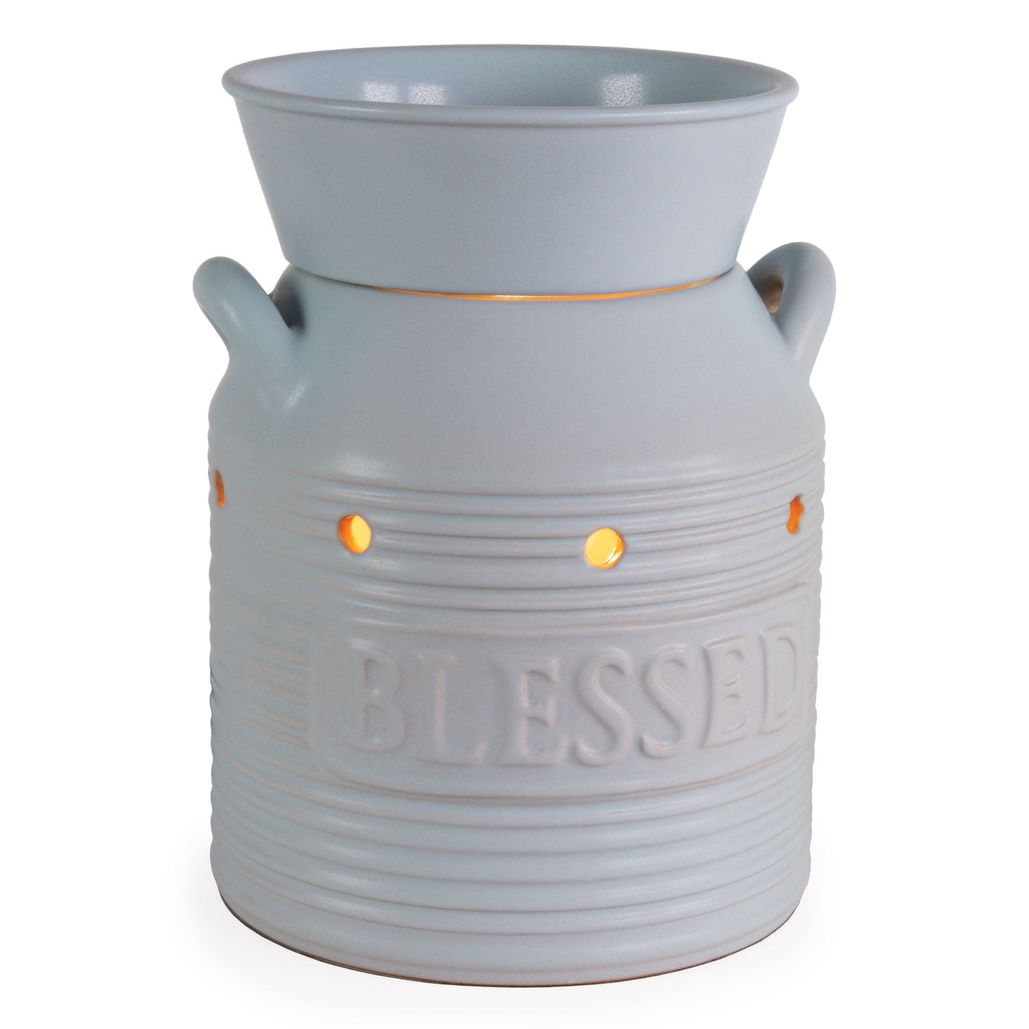 IllumiScents, Illumination Wax Melt Warmer, Blue Blessed, Electric Wax ...