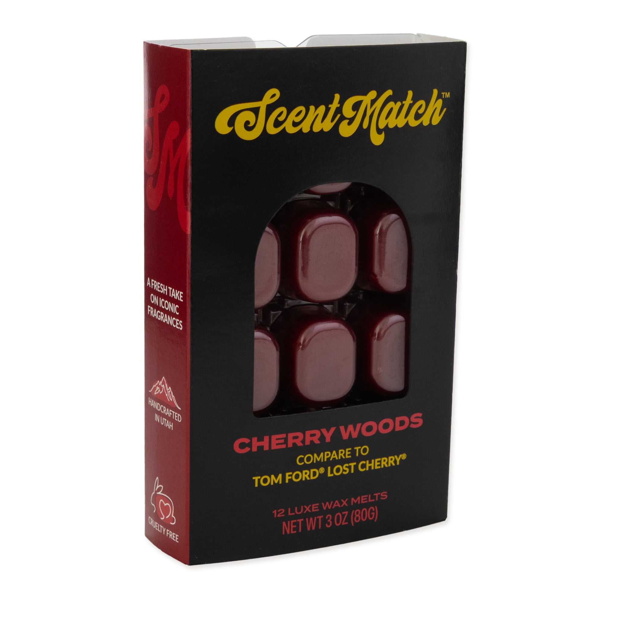 IllumiScents ScentMatch, 3 oz Wax, Melts Cherry Woods (Compare to: Tom ...