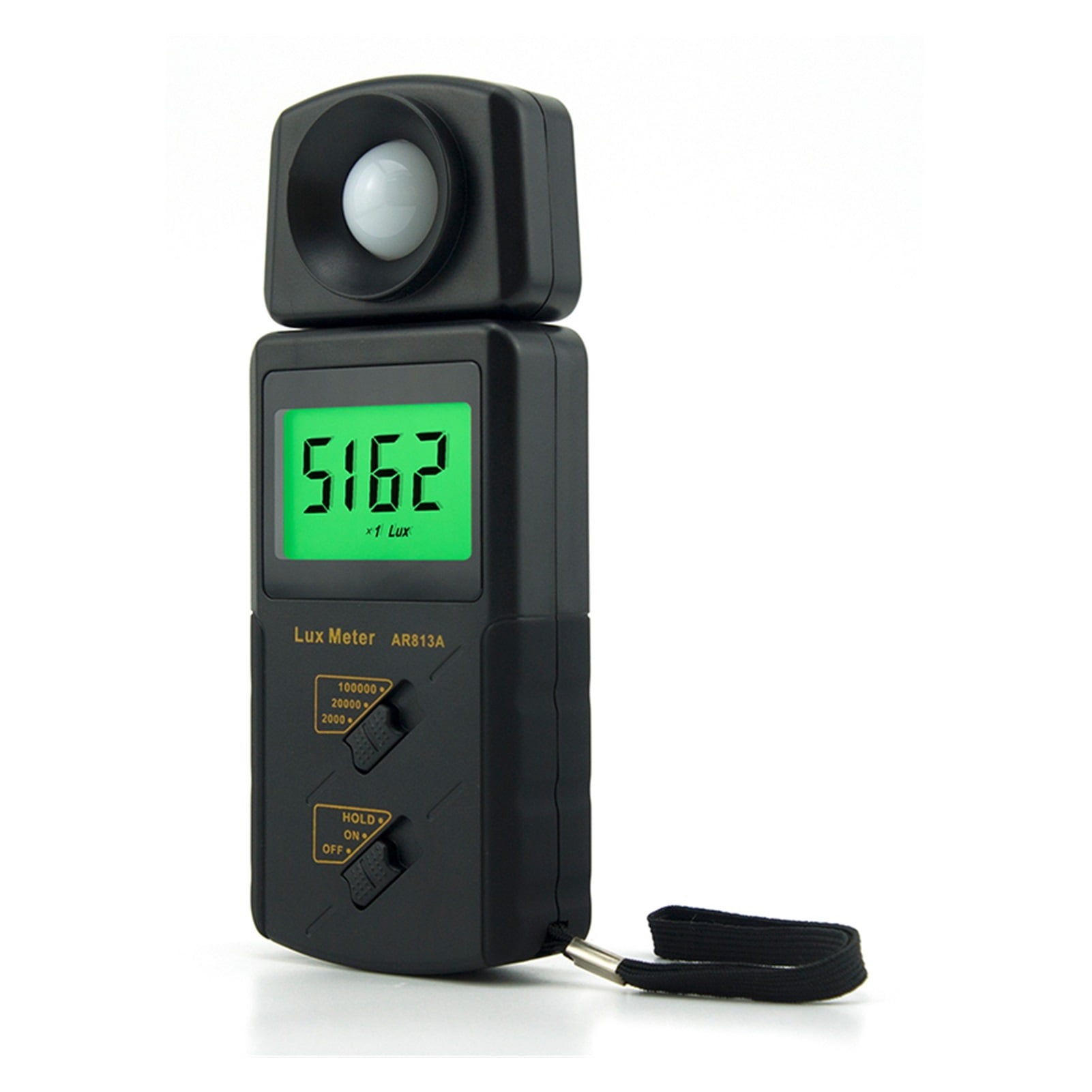 Illuminance Meter, Handheld LCD Screen Digital Illuminance Meter 1~100 ...