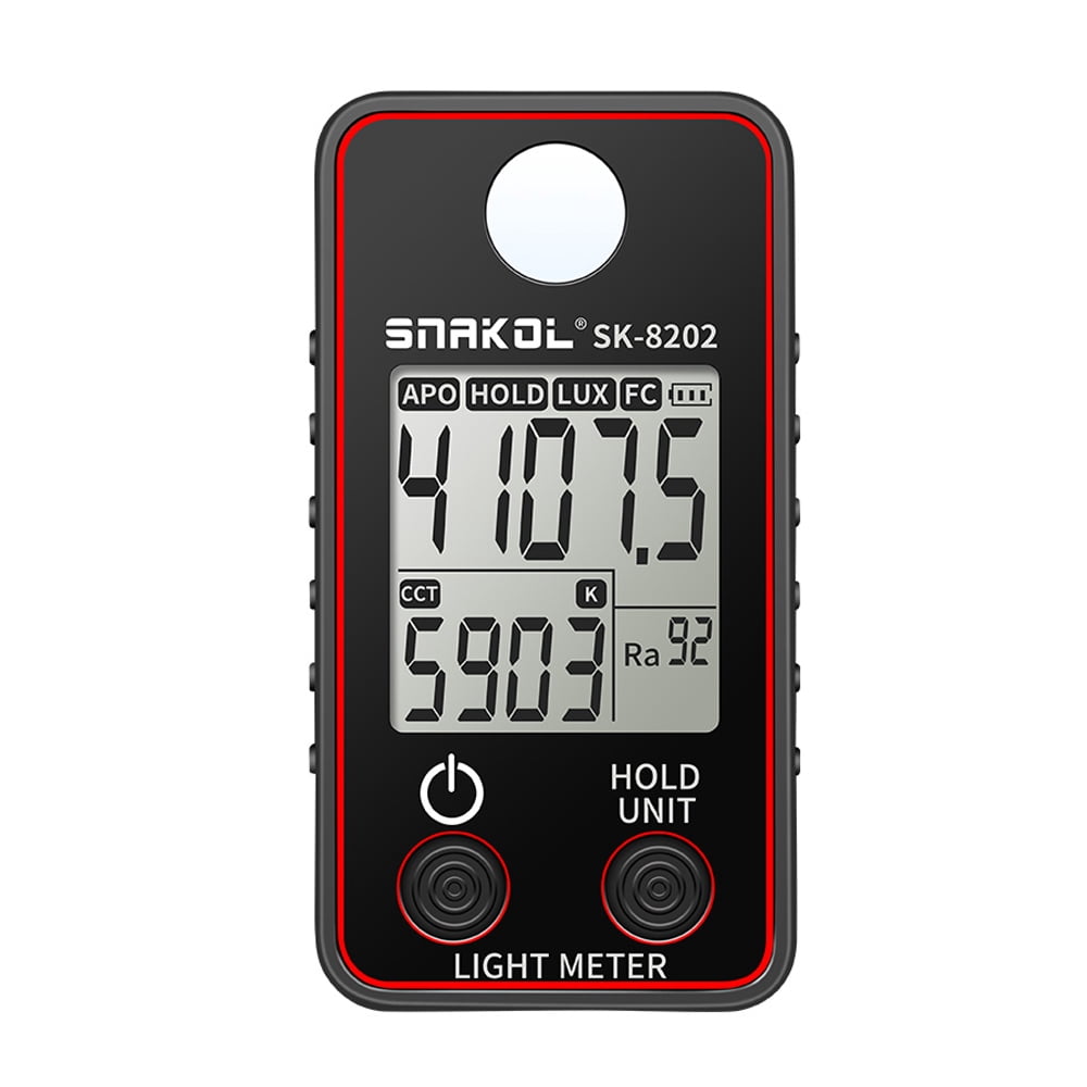 Illuminance Meter,Led Test Meter Color Temperature Tester Meter 0.5 ...