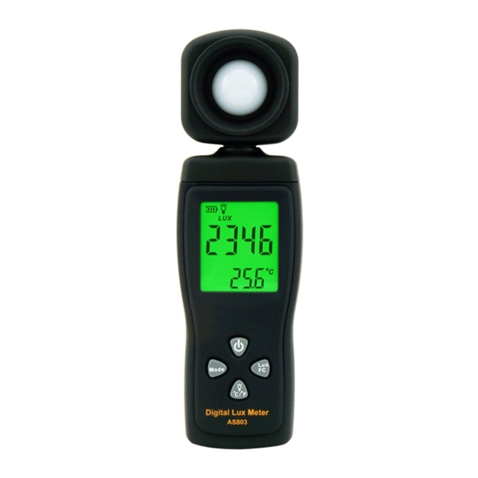 Illuminance Meter, Light Meter, Digital Illuminator, Handheld Ambient ...