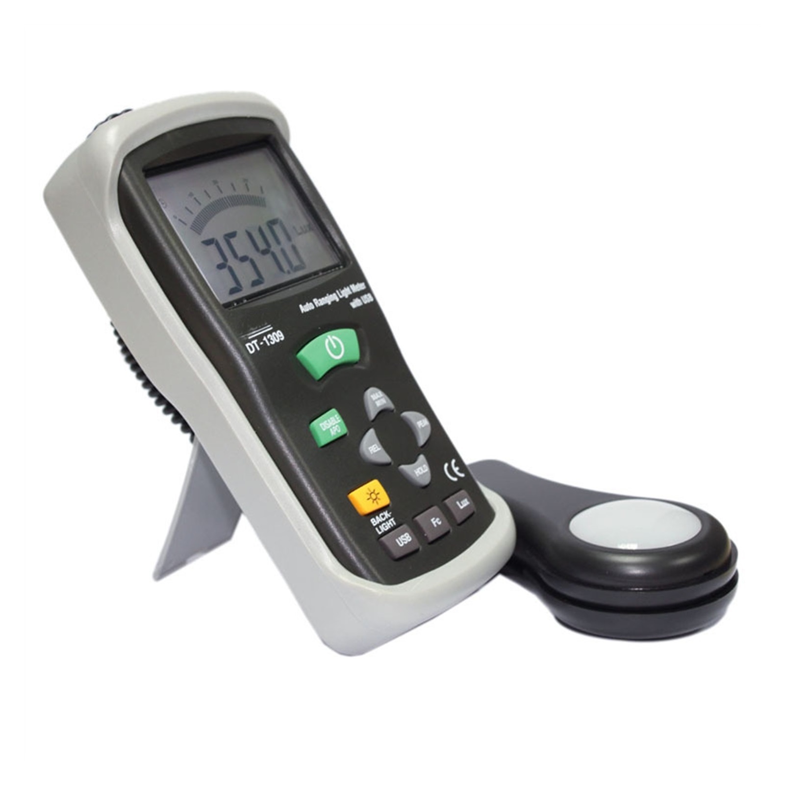Illuminance meter With the USB interface Brightness test DT-1309 lux ...