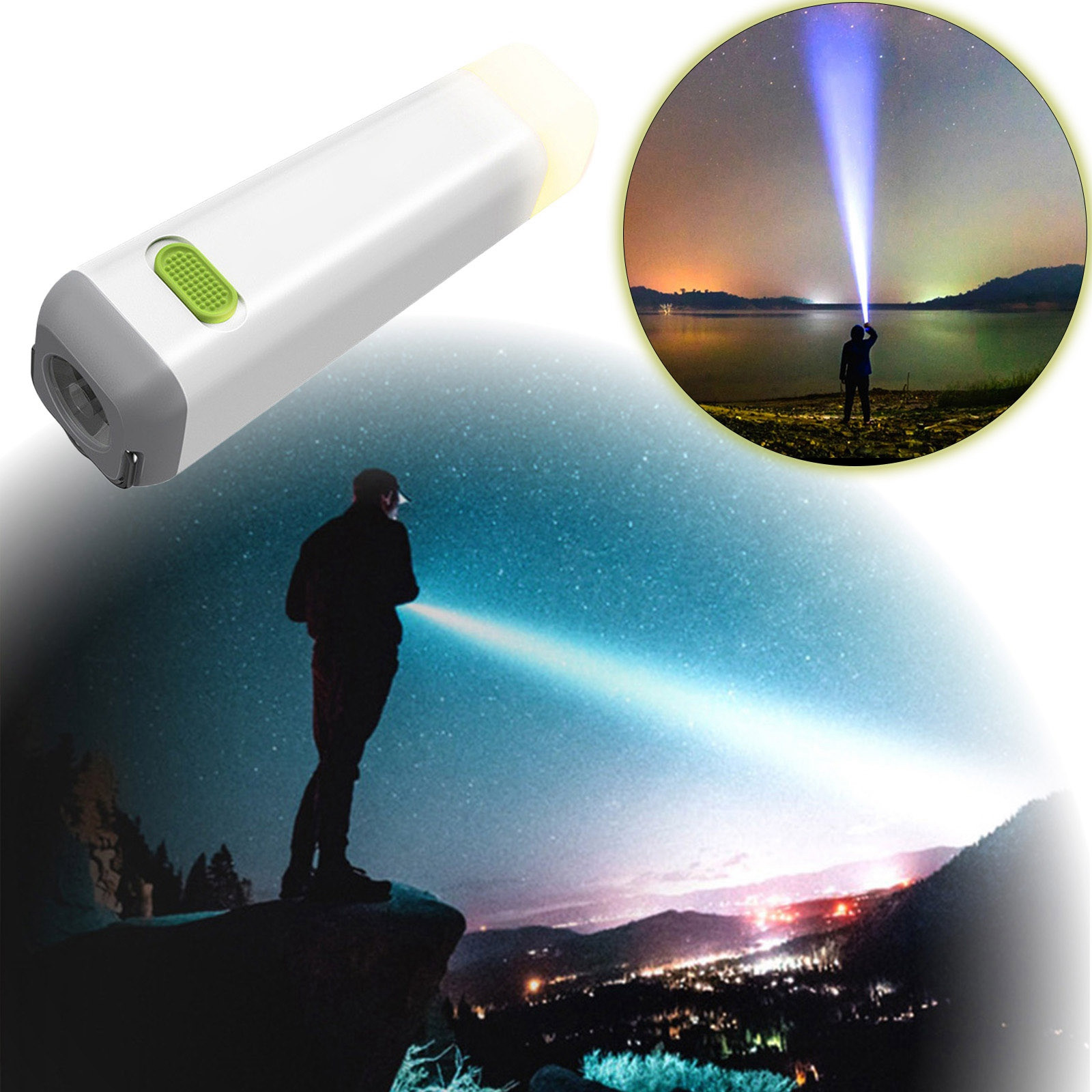 "Illuminate The Night With USB Rechargeable LED Headlamp Powerful Light Source For Fishing ...