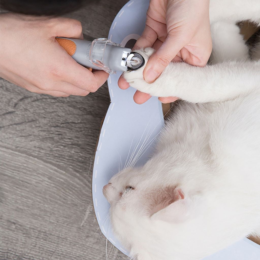 Illuminated Cat Pet Nail Clipper, Precision Cutting Blade, Ergonomic ...