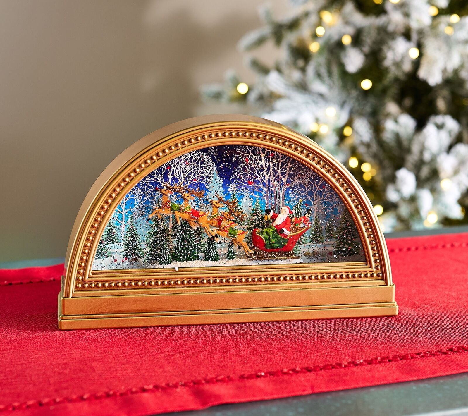 Illuminated Glitter Arch with Scene by Valerie - Walmart.com