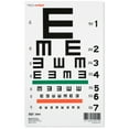 Illuminated Illiterate Eye Test Chart 20ft Distance Visual Acuity Exam ...