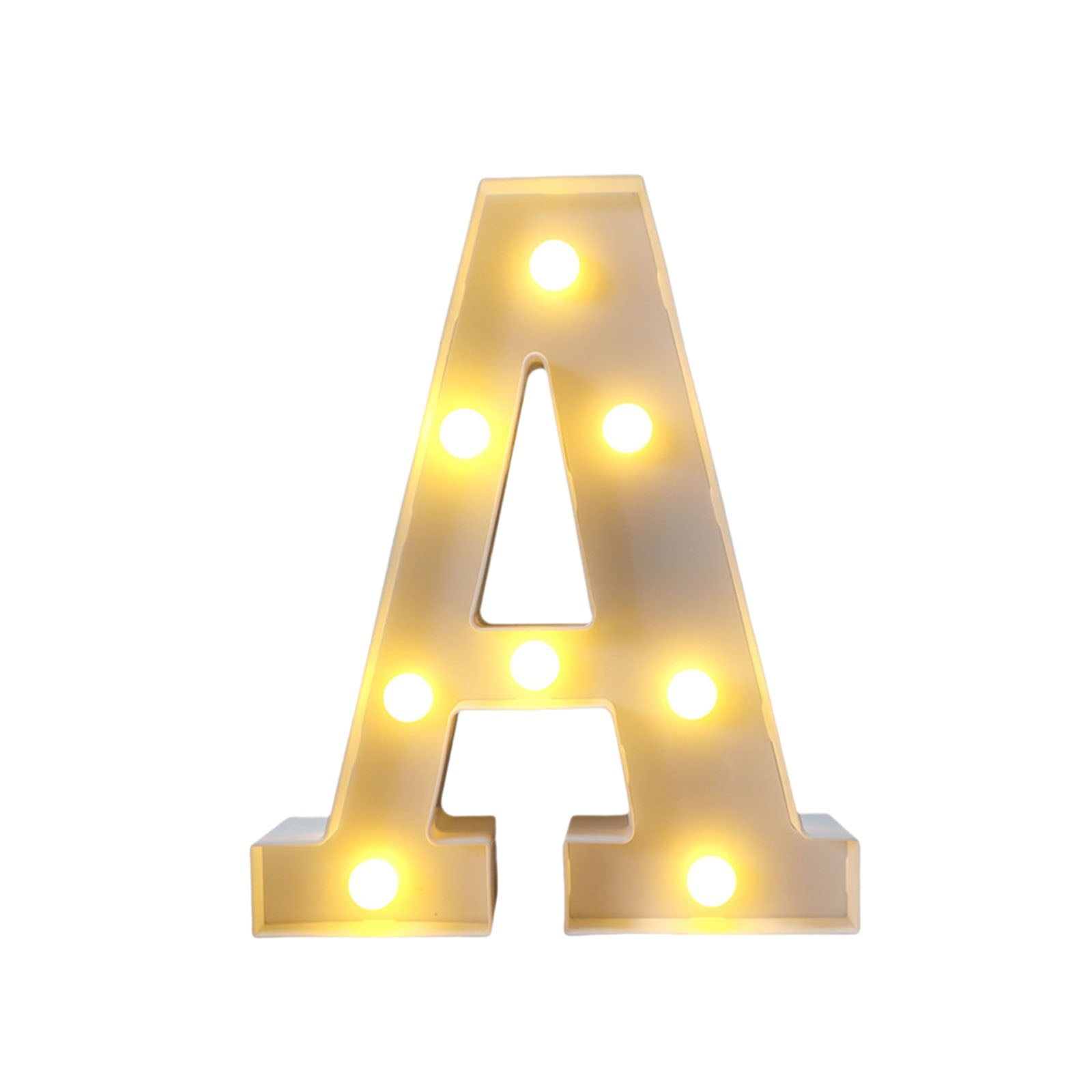 Illuminated Letter Light-LED Alphabet Lamp for Parties and Home Décor ...