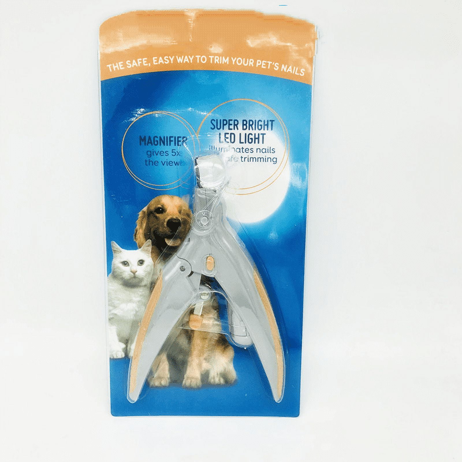 Illuminated Pet Nail Clipper, 5X Magnification Dog Nail Scissor Pet ... Illuminated Pet Nail Clipper, 5X Magnification Dog Nail Scissor Pet ...