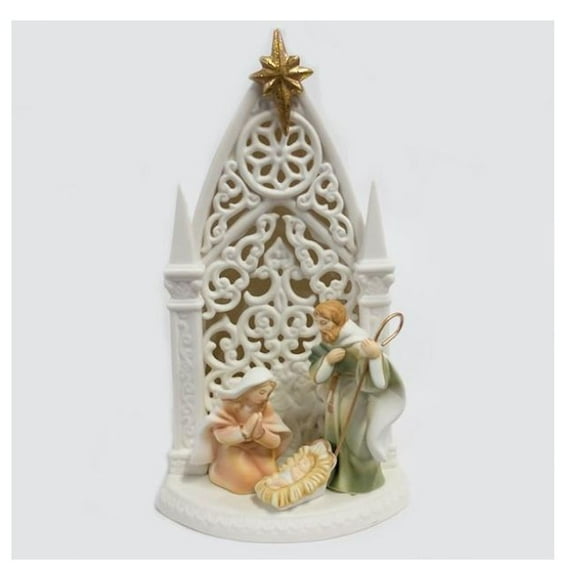 Porcelain Nativity Set