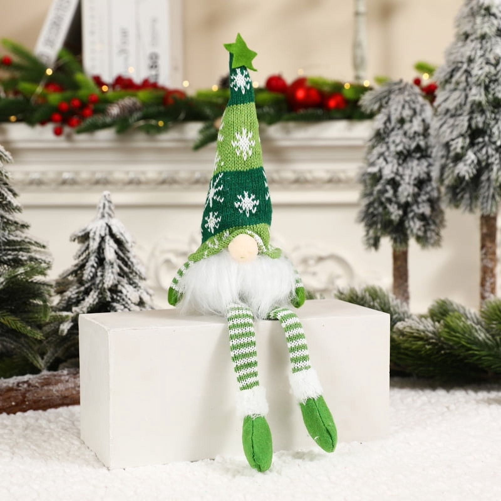 illuminated Rudolph Doll elf Dwarf Tabletop Christmas Plush Decoration ...
