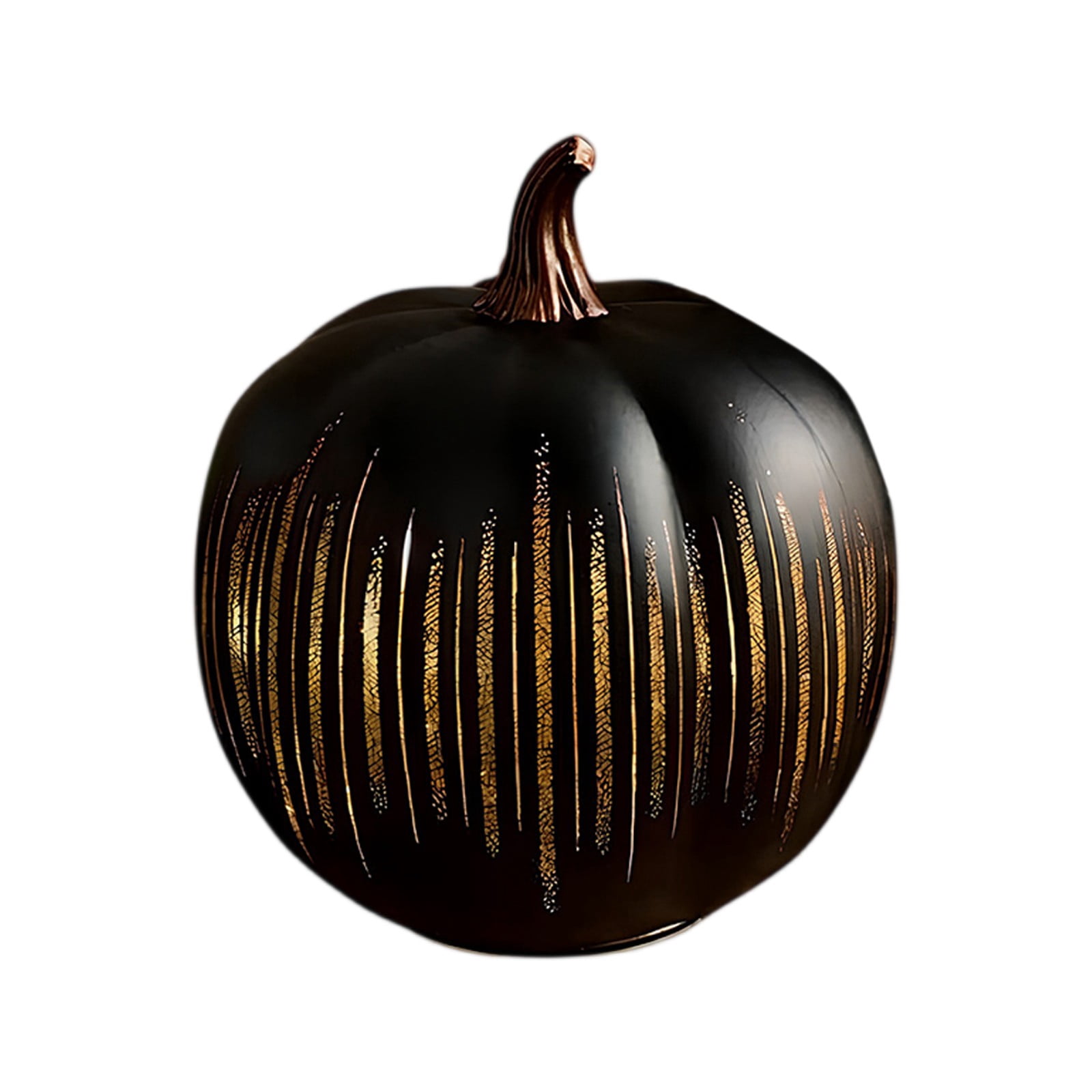 Illuminated Starry Night Glass Pumpkins by Valerie Halloween ...