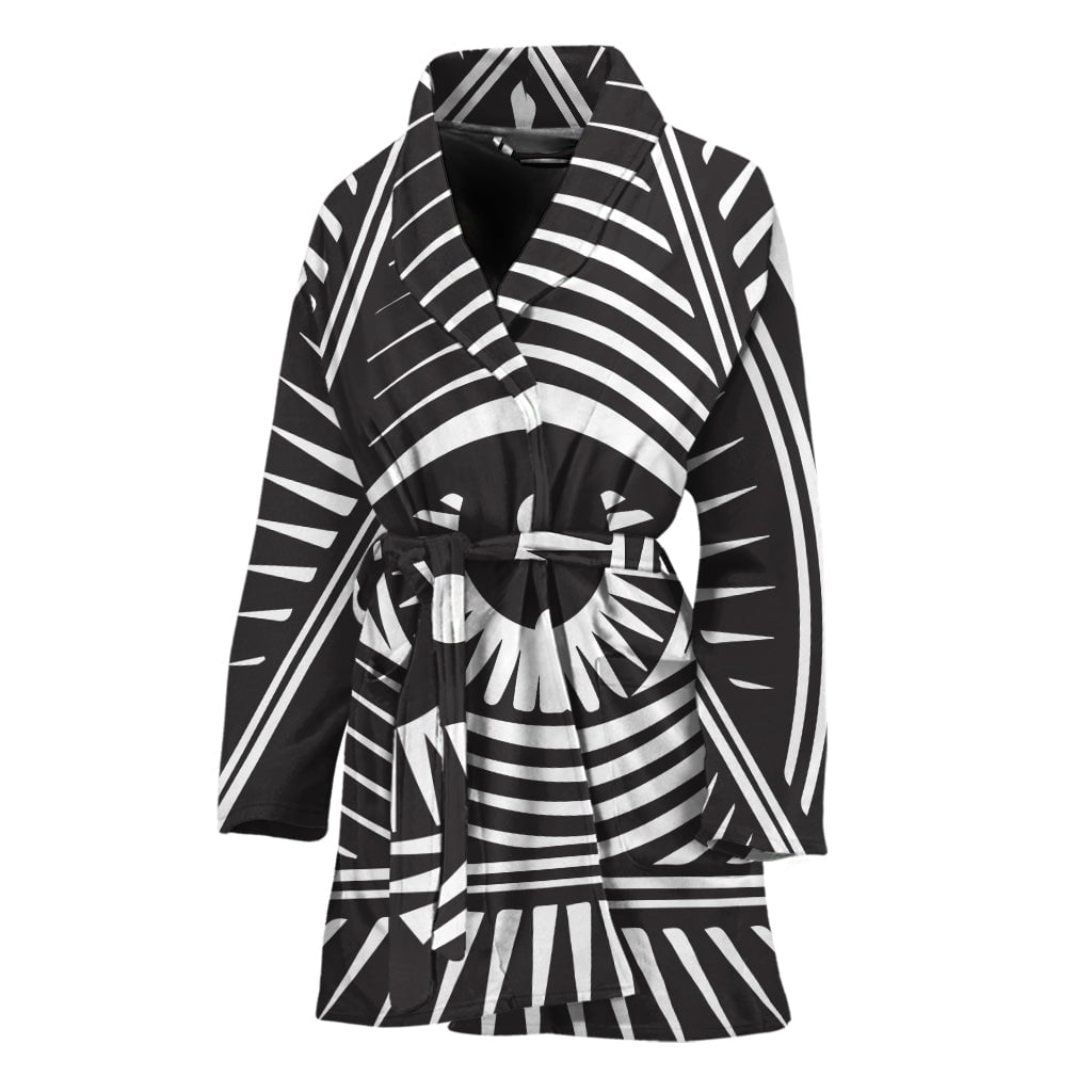 Illuminati Symbol Women Bathrobe One Size Univeral Fits Fashion ...