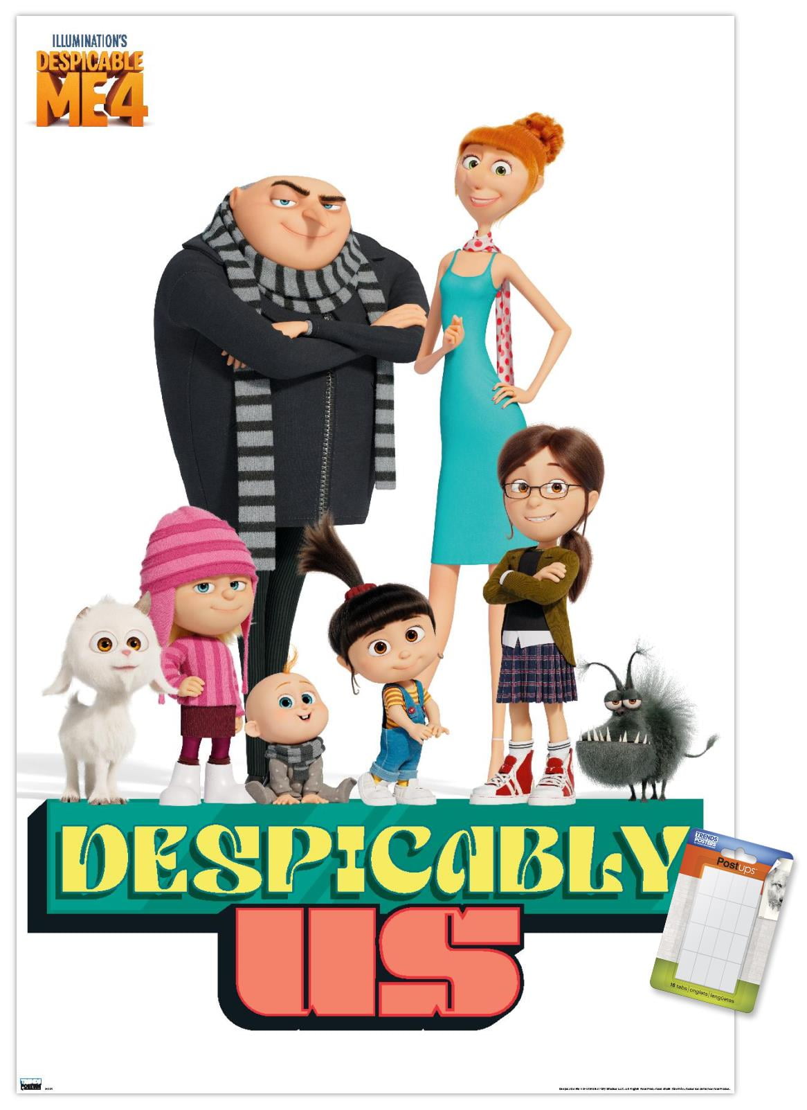 Illumination Despicable Me 4 - Despicably Us Wall Poster, 22.375" x 34 ...