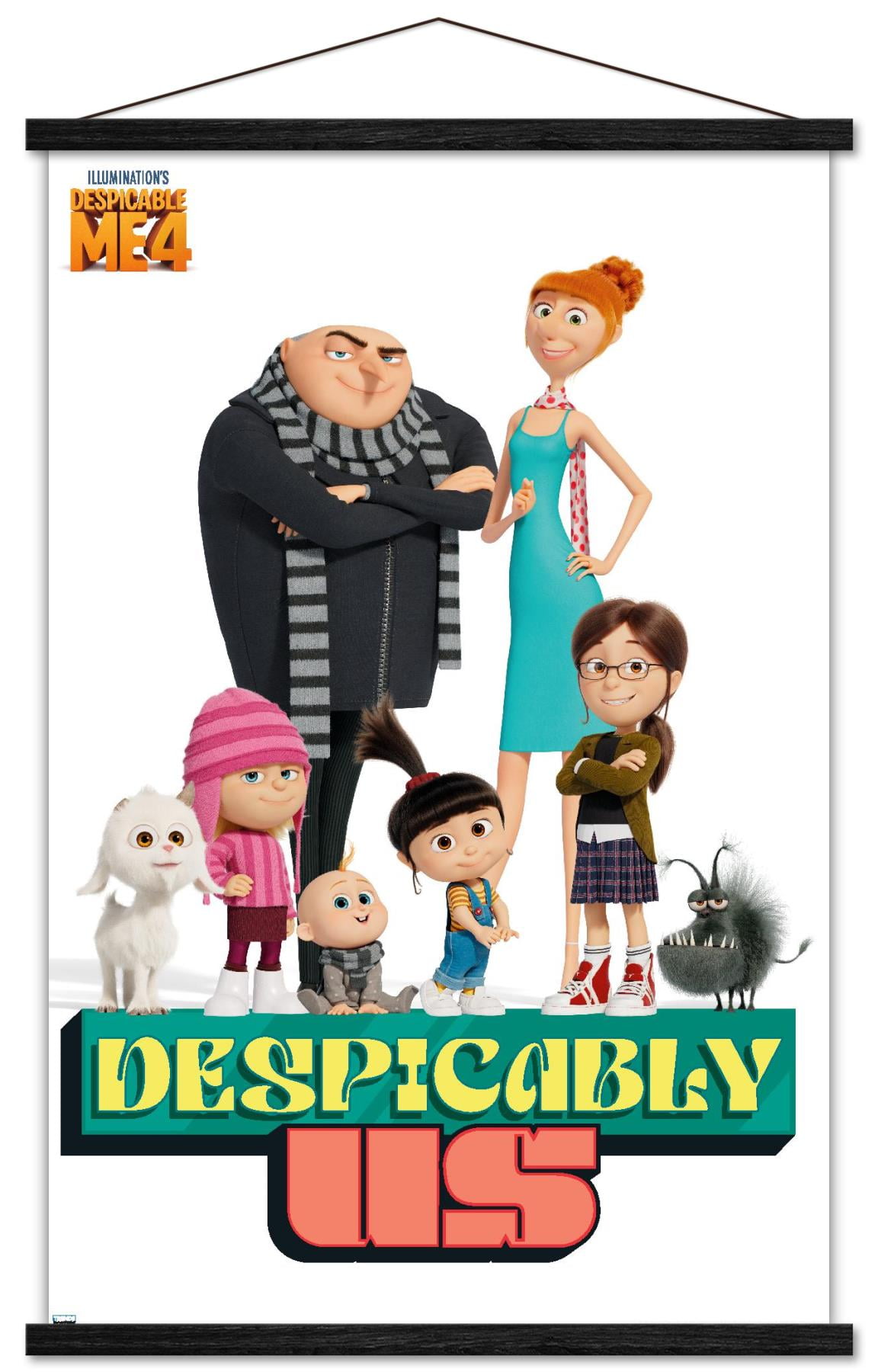 Illumination Despicable Me 4 - Despicably Us Wall Poster with Magnetic ...