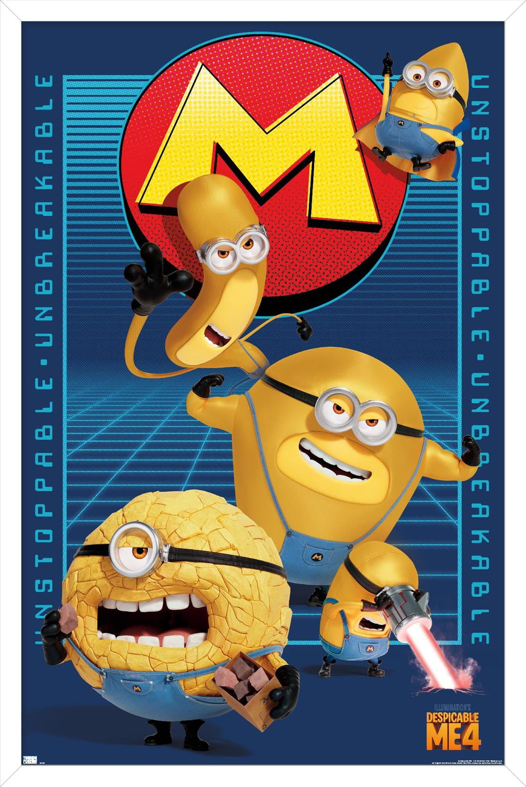 Illumination Despicable Me 4 - Unstoppable Wall Poster, 22.375" x 34 ...