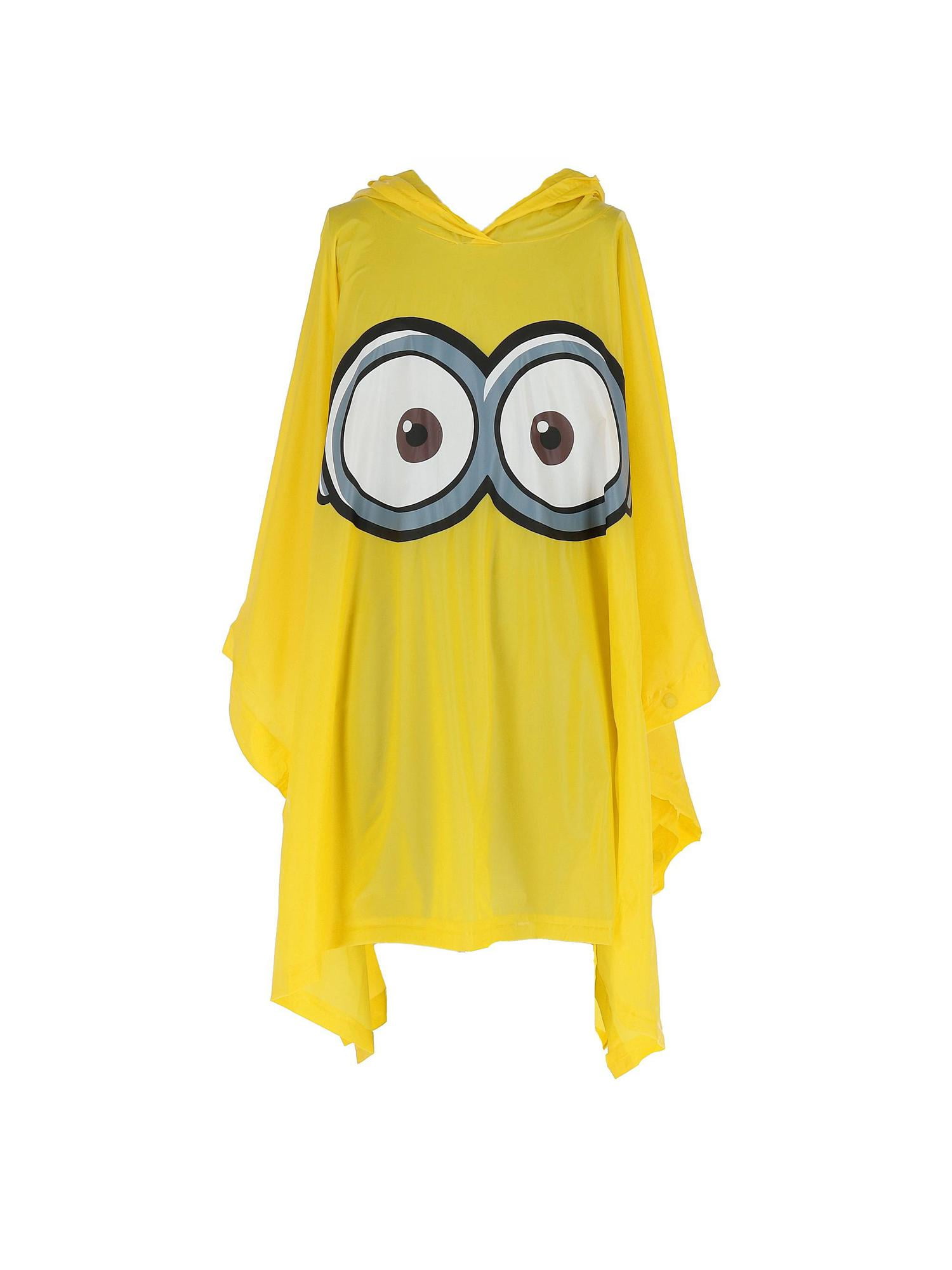 Illumination Entertainment Despicable Me Minion Kids Rain Poncho Vinyl ...