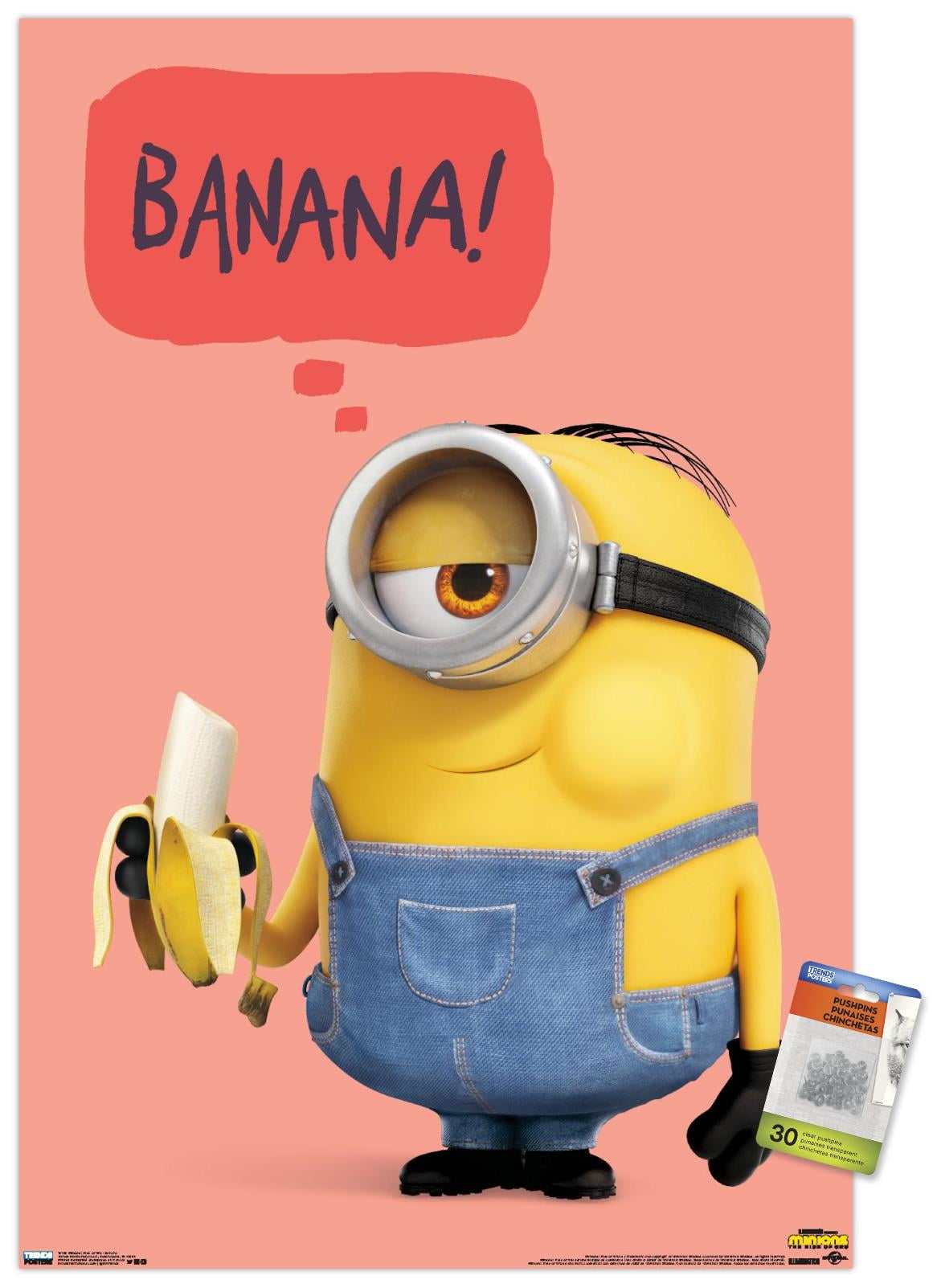 Despicable Me Minions Banana Wallpaper