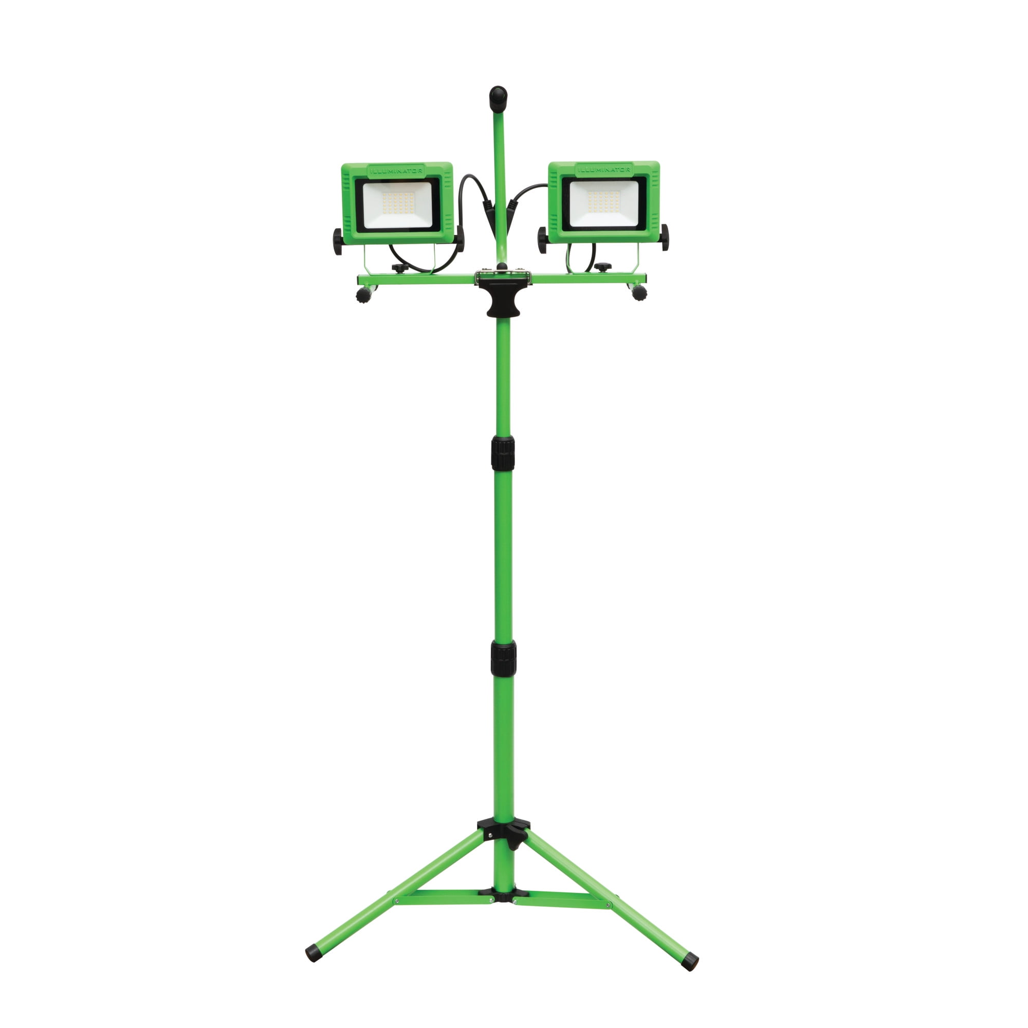Illuminator 6,000-Lumen Portable LED Work Light with Detachable Tripod ...