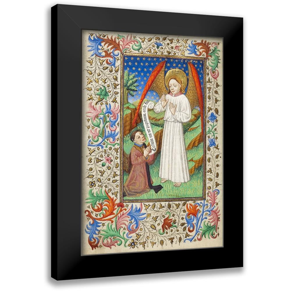 Illuminator, Unknown 15th Century French 17x24 Black Modern Framed ...