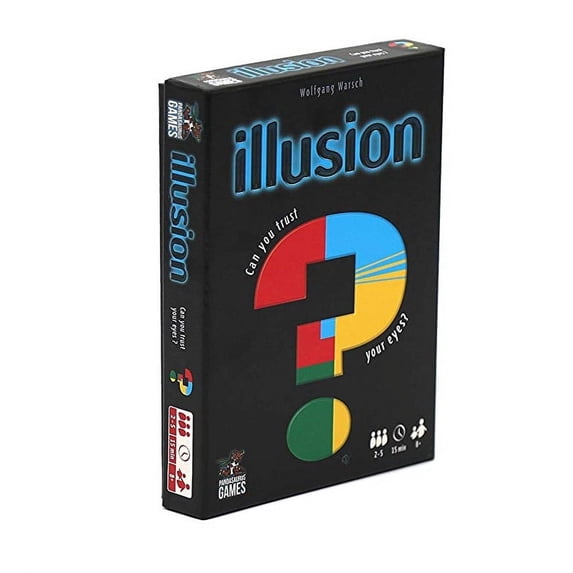 Pandasaurus Games Illusion Card Game, Optical Perception Gameplay ...