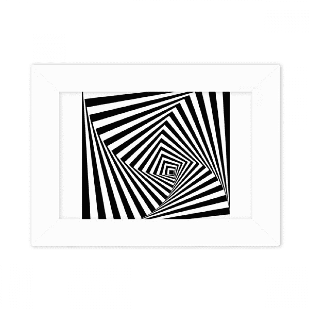 Illusion Line Repeating Rhombus Photo Mount Frame Picture Art Painting ...