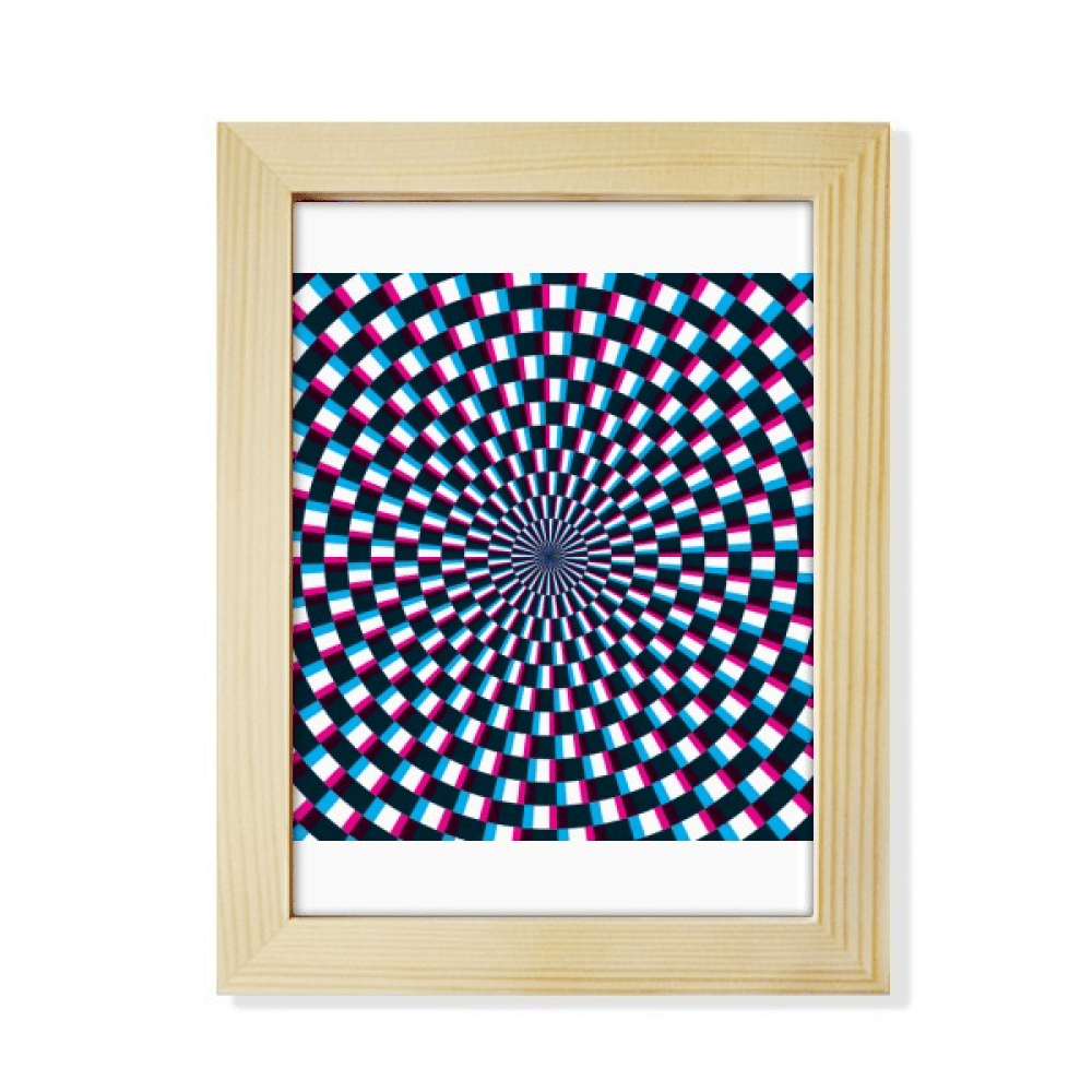 Illusion Lines Cyclically Repeat Jitter Desktop Adorn Photo Frame ...