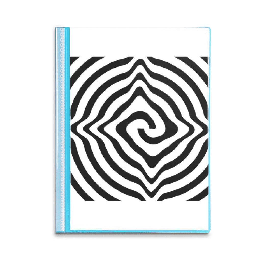Illusion Lines Repeatedly Dislocated Book Sheet Protectors Portfolio ...