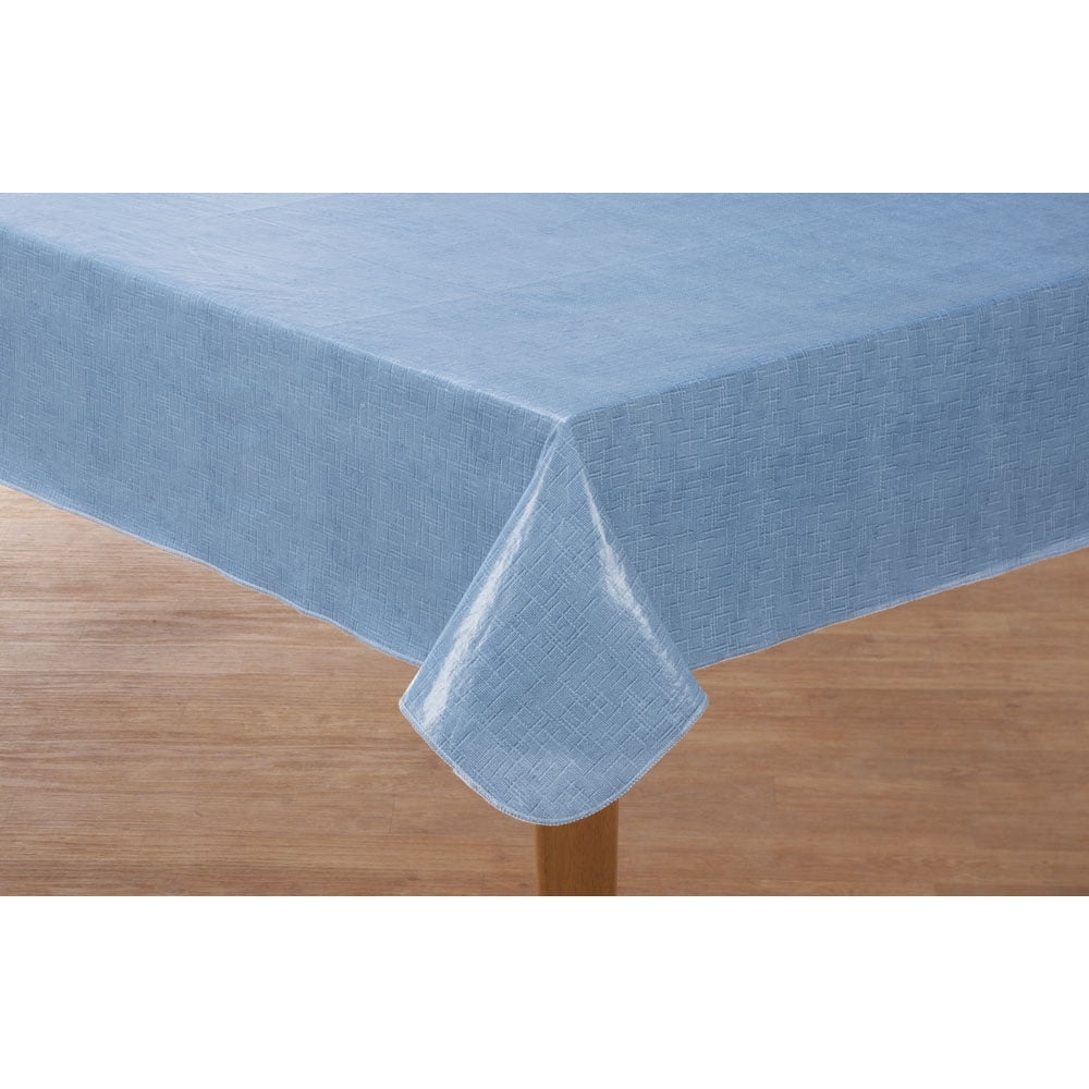 Illusion Weave Vinyl Table Cover by HSK 60" x 90" Oblong - Walmart.com