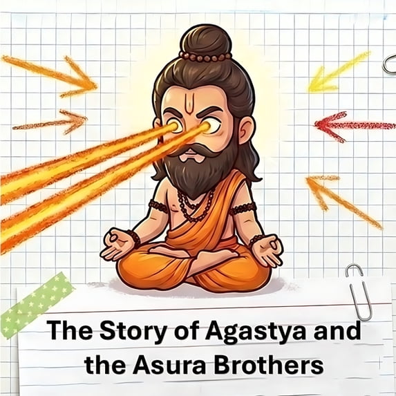 Illustrated Adventures The Story of Agastya and the Asura Brothers ...