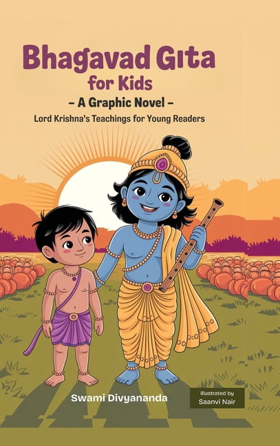 Illustrated Bhagavad Gita for Kids: A Graphic Story of Lord Krishna's ...