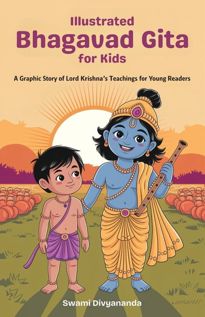 Illustrated Bhagavad Gita for Kids: A Graphic Story of Lord Krishna's ...
