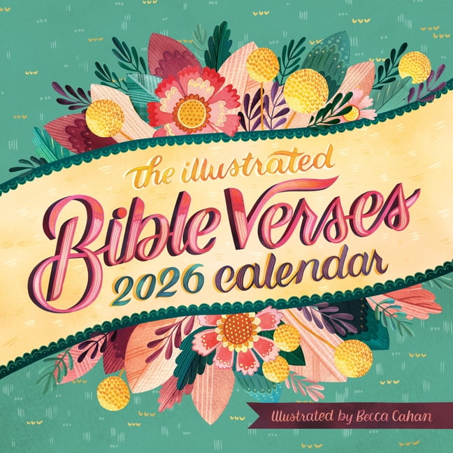 Illustrated Bible Verses Wall Calendar 2026: Timeless Wise Words of the ...