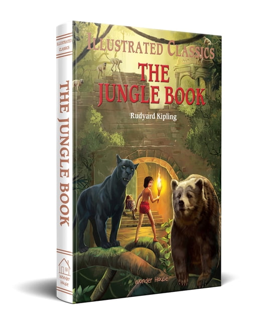 Illustrated Classics The Jungle Book, (Hardcover) - Walmart.com
