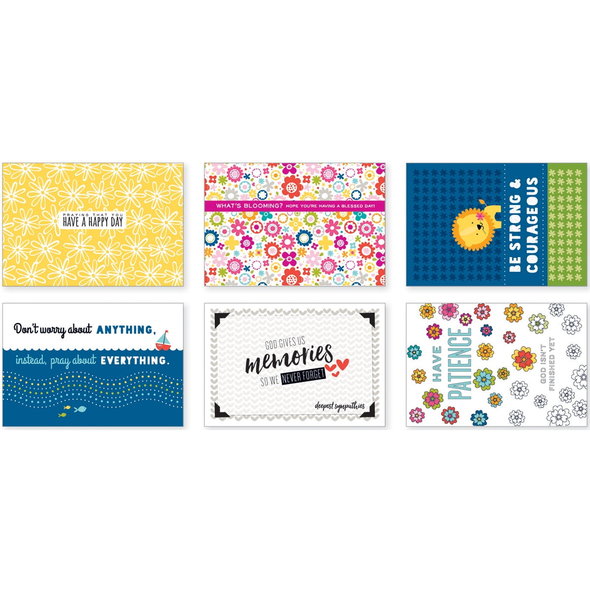 Illustrated Faith Postcards Encouragement Blessings By Mail - Walmart.com