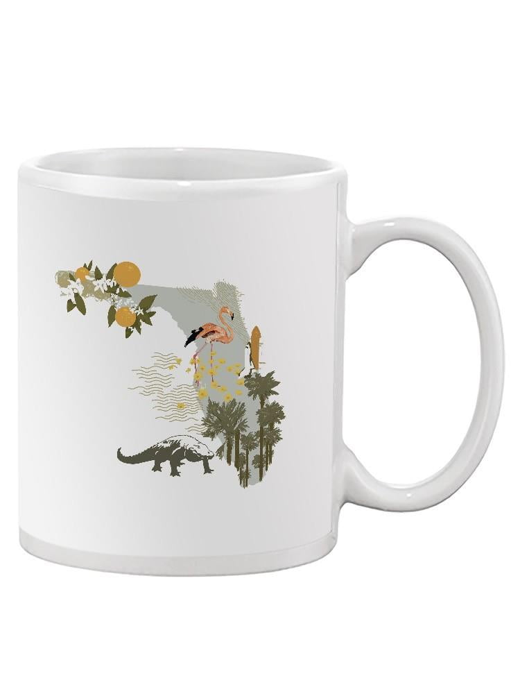 Illustrated State-florida Mug - Jacob Green Designs, - Walmart.com