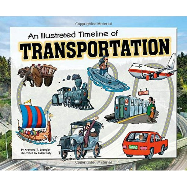 Illustrated Timeline of Transportation (Visual Timelines in History ...