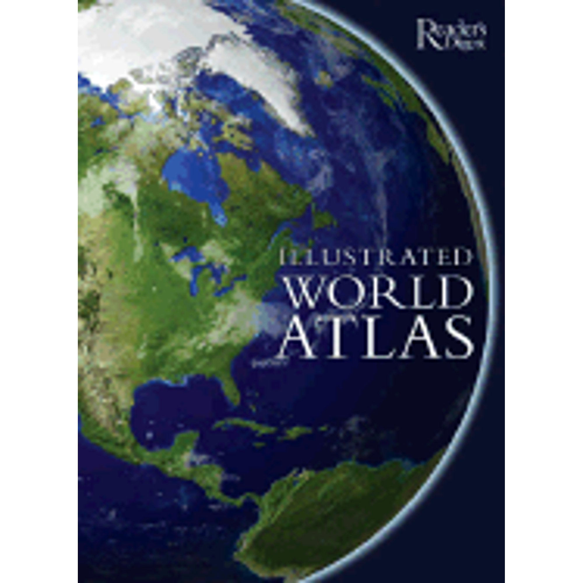Pre-Owned Illustrated World Atlas Hardcover Editors of Readers Digest ...