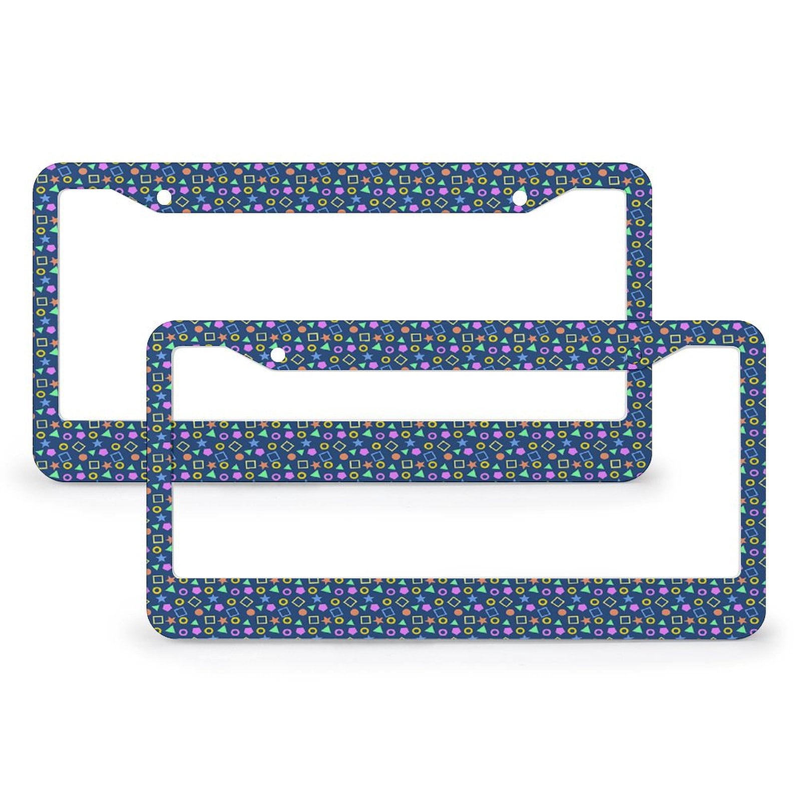 Illustration Background Wallpaper License Plate Frame 2 Pack License ...