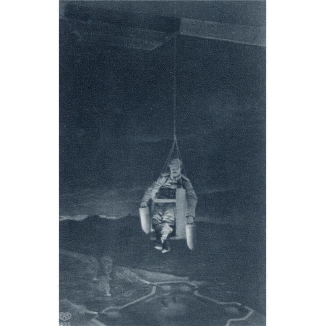 Illustration From A German Postcard Showing A Supposed Bomb Dropper ...